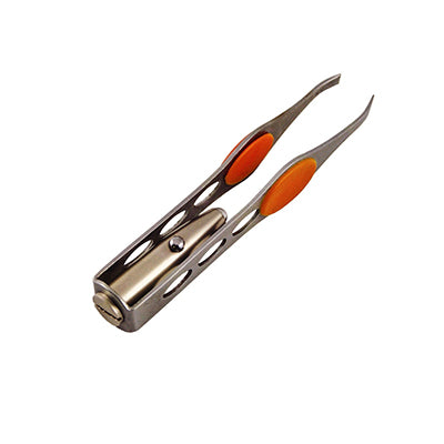 Tweezer with Built-In LED Light for Accuracy – Badger Survival