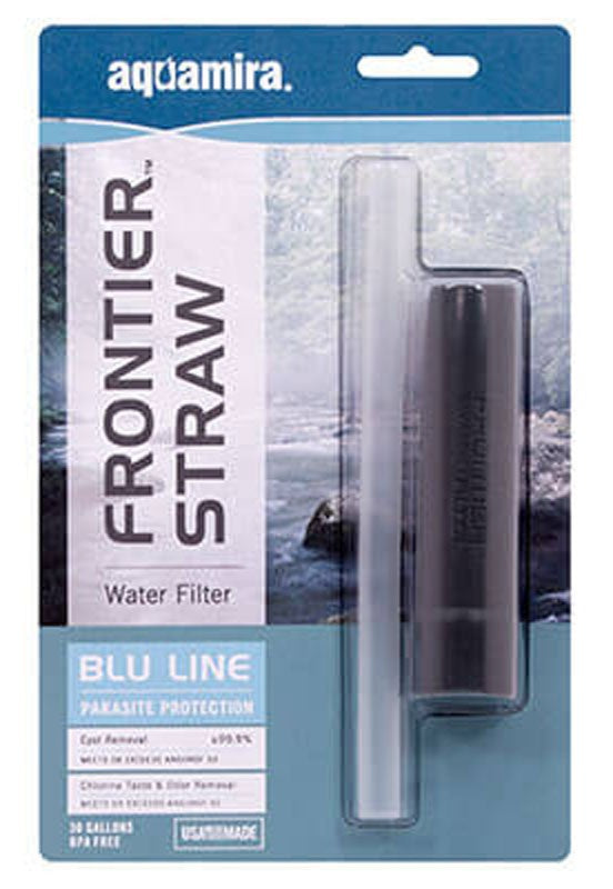 Aquamira Frontier Straw Water Filter | Water Filter Straw – Badger Survival