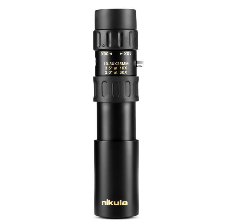 Nikula Mini Lightweight High Power Monocular 10-30x25 Zoom – Badger ...